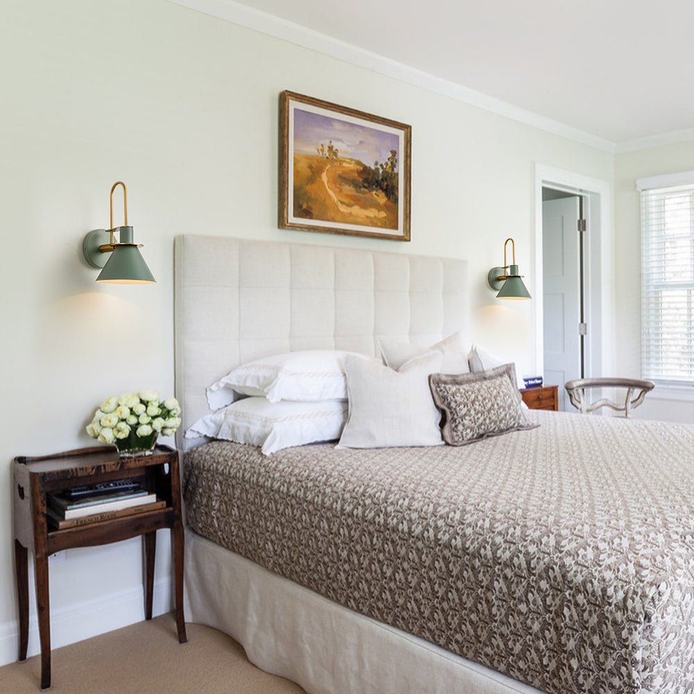 matte black wall light