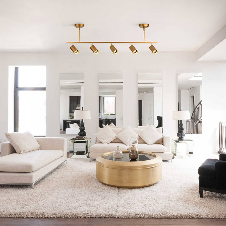 Mid-century Modern Dimmable Track Light Pendant | Chandelierias