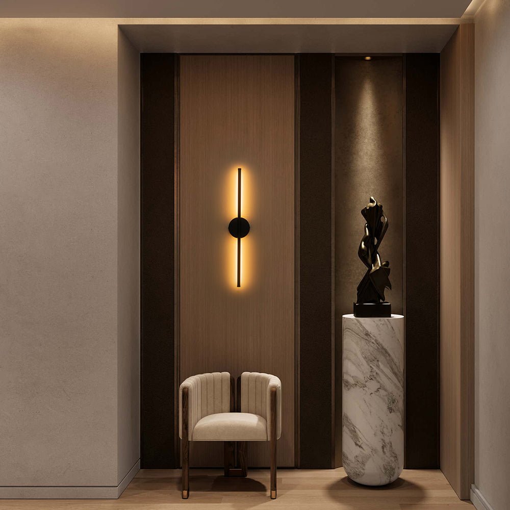 Minimalist Strip Dimmable LED Linear Wall Light | Chandelierias